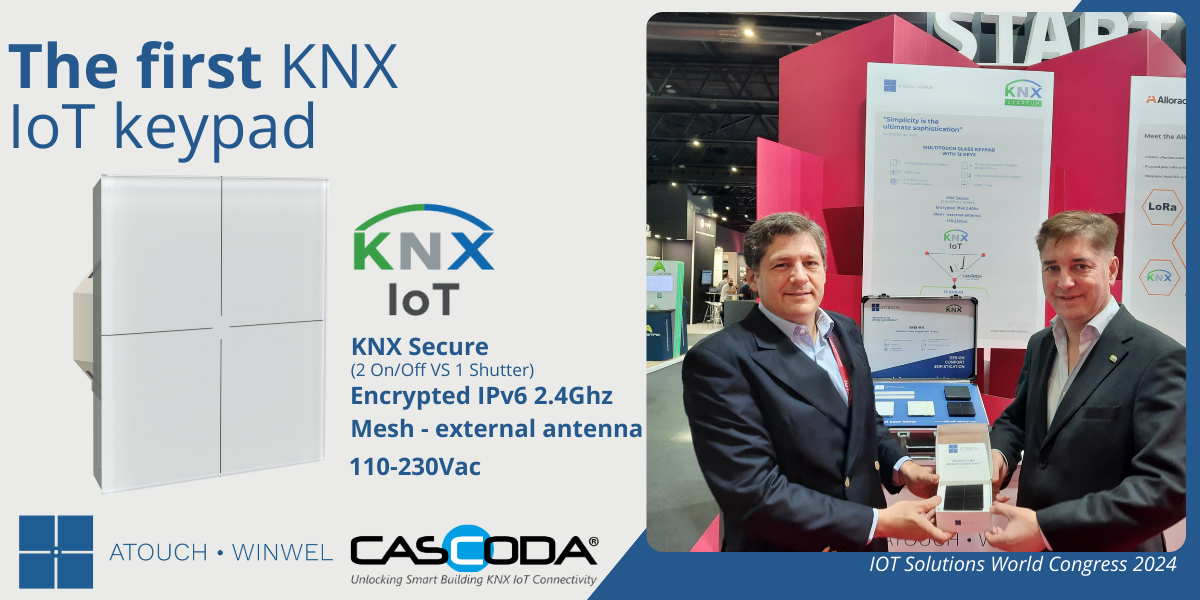 Atouch & Cascoda: erste KNX IoT Touch Panels – KNX Association ...