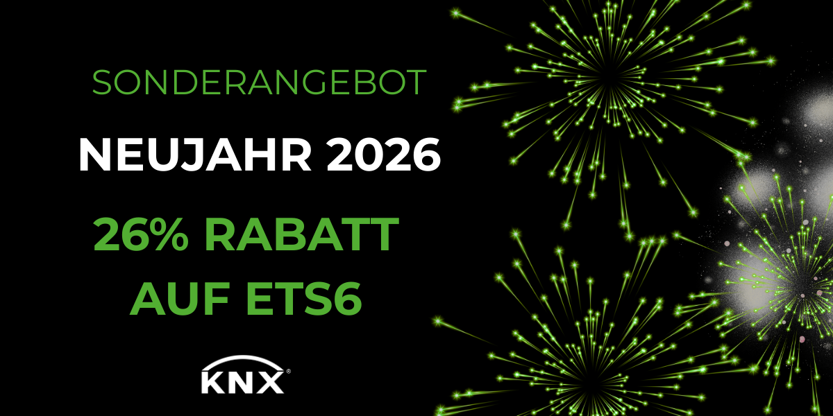 Starten Sie 2026 mit ETS - Sparen Sie 26% bei neuen Lizenzen – KNX Association [Official website]