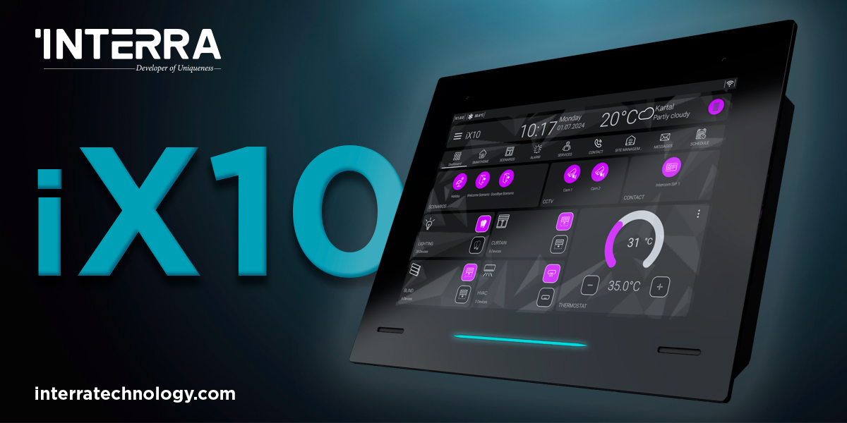 The Interra iX10 Touch Panel – KNX Association [Official website]