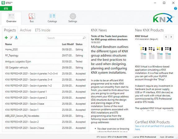 ETS6 VS ETS5 comparison – KNX Association [Official website]